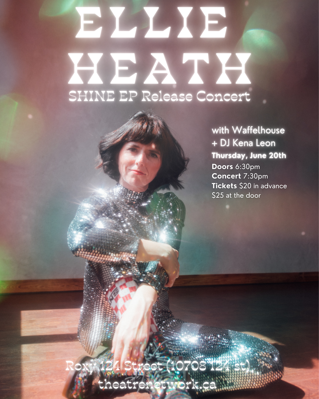 Ellie Heath: SHINE EP Release Concert – Theatre Network